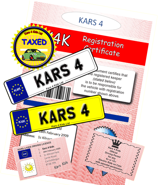 Where to Buy Childrens Complete Personalised Drivers License Pack a ...